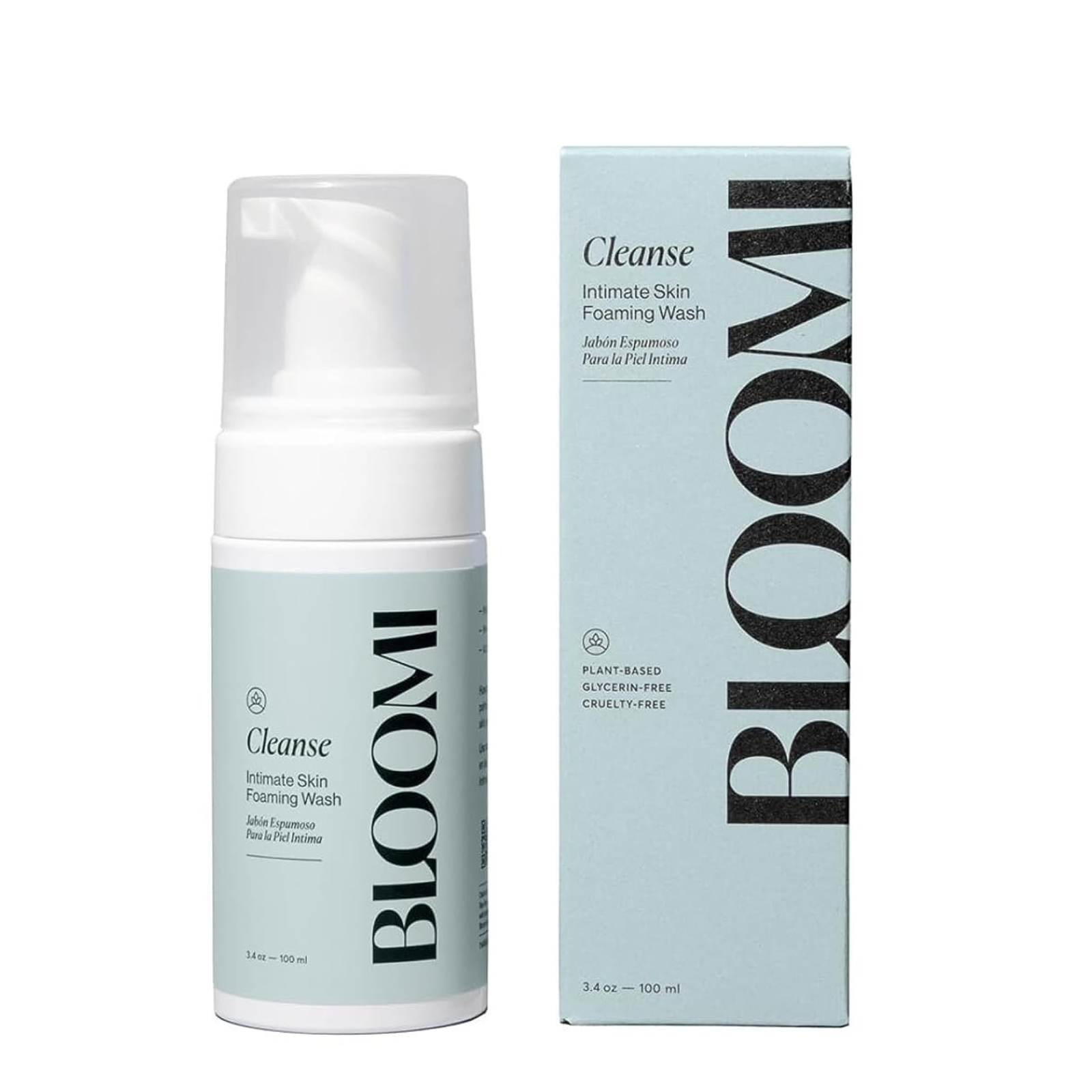Bloomi Cleanse Intimate Skin Foaming Wash - Hydrating Aloe Vera Cleans ...