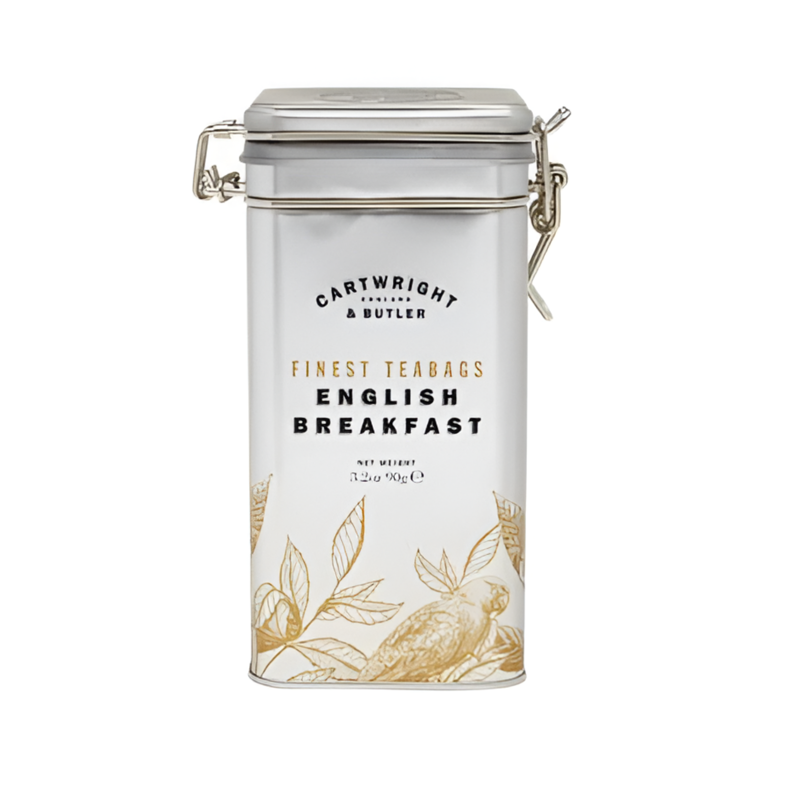 Cartwright & Butler English Breakfast Tea Bags Caddy 90g: A Fine Selec ...